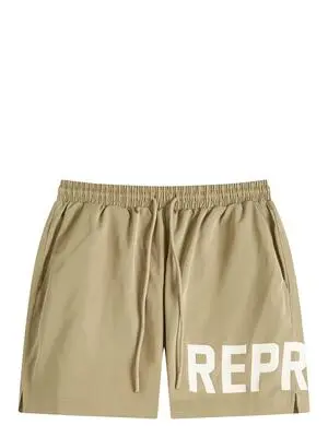 REPRESENT Swim Shorts - Khaki