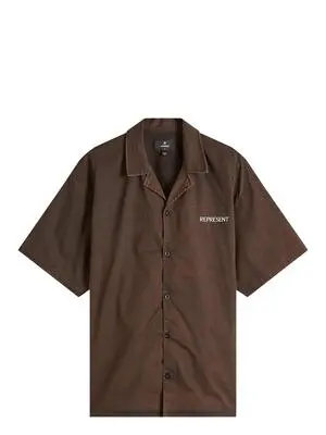 REPRESENT Script Camp Collar Shirt