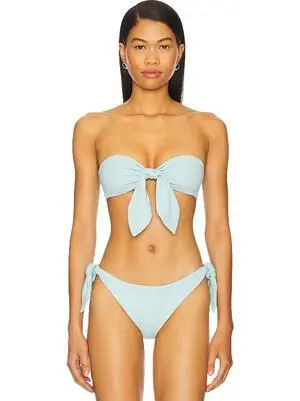Susana Monaco Removable Tie Bandeau Top - Breathe