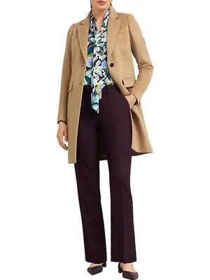 HOBBS LONDON Petite Cavendish Coat - Hobbs Camel