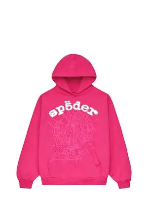 SP5DER Legacy Hooded Sweatshirt - Pink