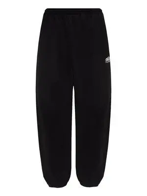 Balenciaga Sporty B Stretch Knee Sweatpants - Black