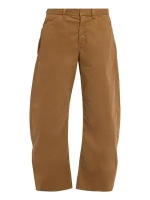 NILI LOTAN Nili Lotan Tribeca Straight Leg Trousers Coffee