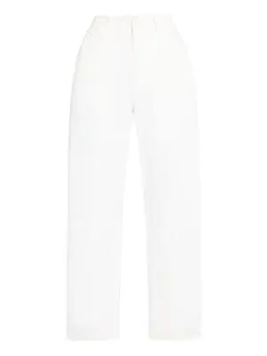 NILI LOTAN Nili Lotan Tribeca Straight Leg Trousers White