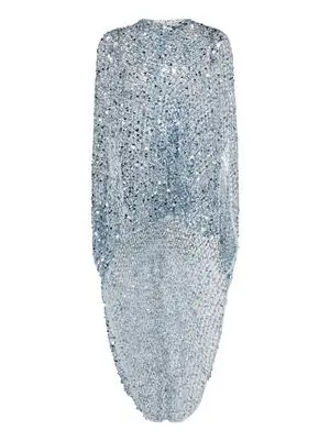 Lapointe LAPOINTE Sequined Cape Top Cloud