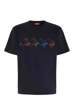 Missoni Zigzag-print T-shirt - Blue