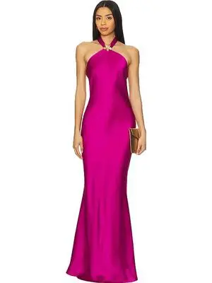 RUNAWAY THE LABEL Chara Maxi Dress - Magenta