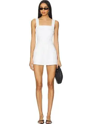 Amanda Uprichard Frida Romper - White