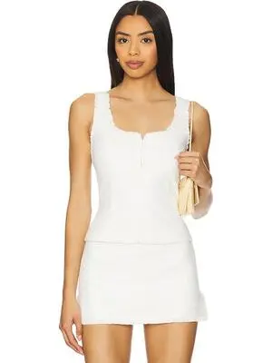 Amanda Uprichard Antonia Top - White