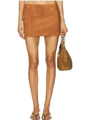 Superdown Delphi Mini Skirt - Tan