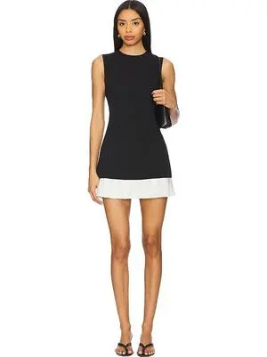 MORE TO COME Alina Mini Dress - Black