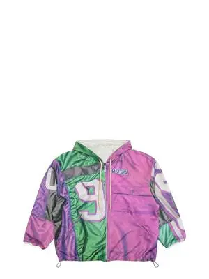 PDF Patchwork Hoodie - Pink
