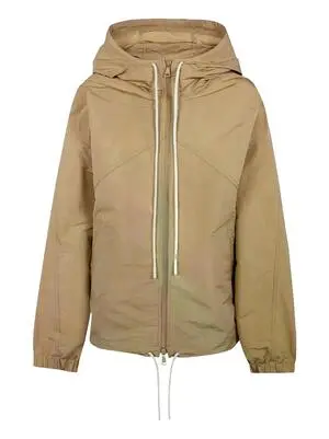 N°21 Zip-up Hooded Jacket - Neutrals