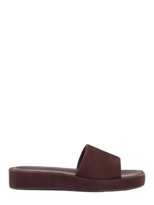 REFORMATION Esme Platform Sandal - Brown