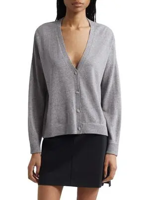 MM BY MAX MARA Magda Wool And Cashmere Cardigan - Light Grey