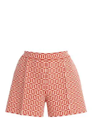 HIGH SPORT Savannah Cotton Shorts - Orange