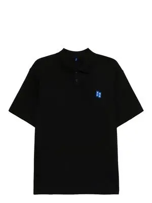 ADER ERROR Trs Tag Polo Top - Black