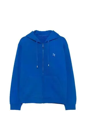 ADER ERROR Trs Tag Zip-up Hoodie - Blue