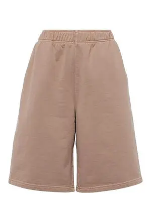 Prada Cotton Bermuda Shorts - Beige