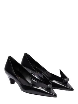 Prada Leather Pumps - Black