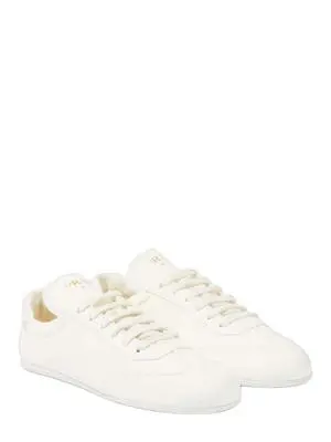 Prada Leather Sneakers - White