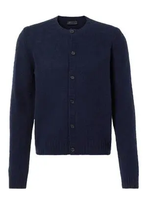 Prada Wool Cardigan - Blue