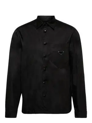 Prada Re-nylon Shirt Jacket - Black