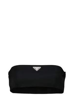 Prada Re-nylon Bandeau Top - Black