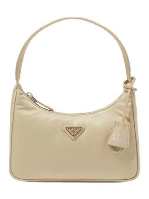 Prada Re-edition 2000 Re-nylon Mini Shoulder Bag - Beige