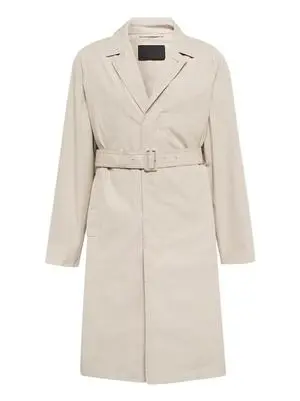 Prada Cotton-blend Overcoat - Beige