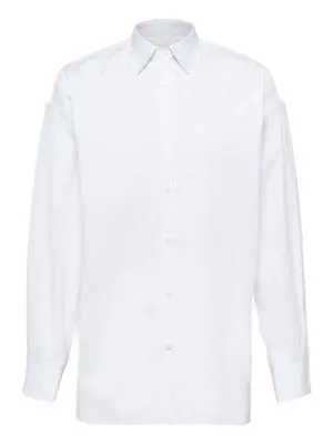 Prada Oversized Cotton Shirt - White