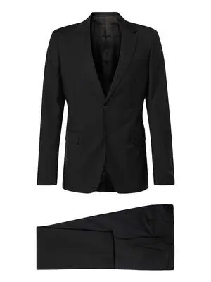 Prada Wool And Mohair Suit - Black
