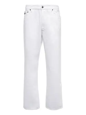 Prada Mid-rise Straight Jeans - White