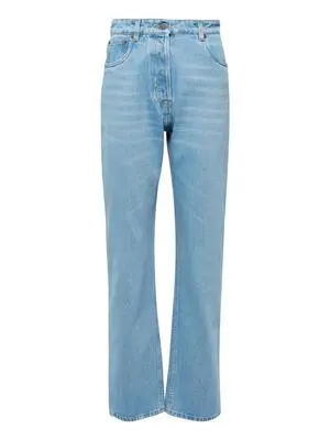 Prada High-rise Straight Jeans - Blue