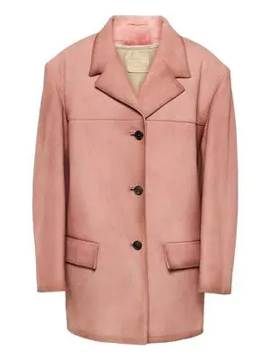 Prada Suede Jacket - Pink