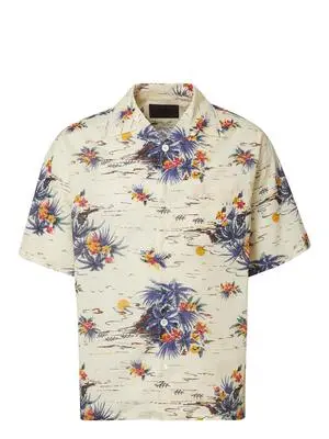 Prada Floral Cotton Bowling Shirt - Multicoloured