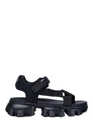 Prada Cloudbust Thunder Sandals - Black