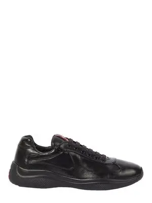 Prada America's Cup Sneakers - Black