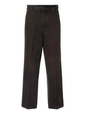 Prada Faded Straight Jeans - Brown