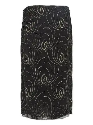 Prada High-rise Pencil Skirt - Black