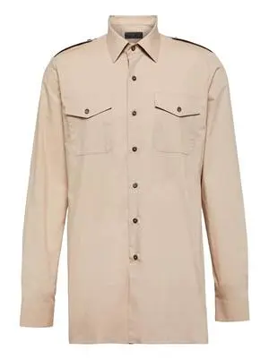 Prada Cotton Shirt - Beige