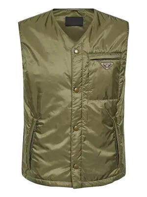 Prada Padded Vest - Green