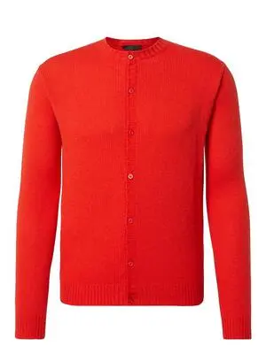 Prada Cashmere Cardigan - Red