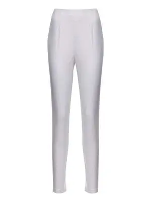Prada Slim Fit Trousers - White