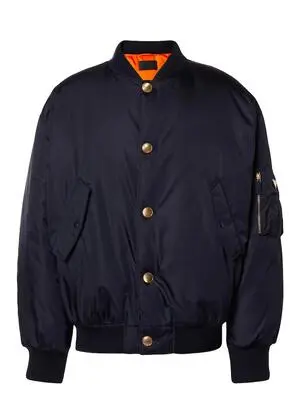 Prada Re-nylon Bomber Jacket - Blue