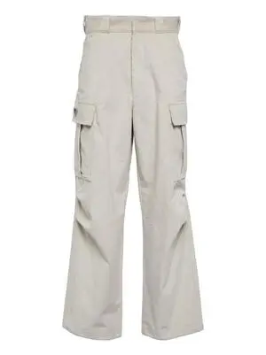 Prada Cotton Cargo Pants - White