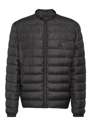 Prada Quilted Down Jacket - Black