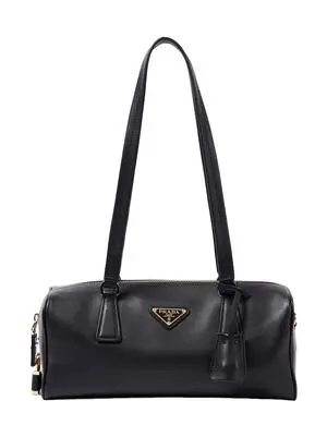 Prada Leather Shoulder Bag - Black
