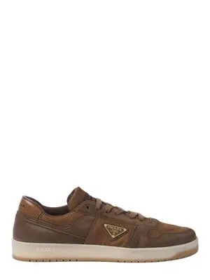 Prada Downtown Sneakers - Brown