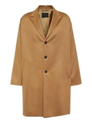 Prada Camel Hair Coat - Beige